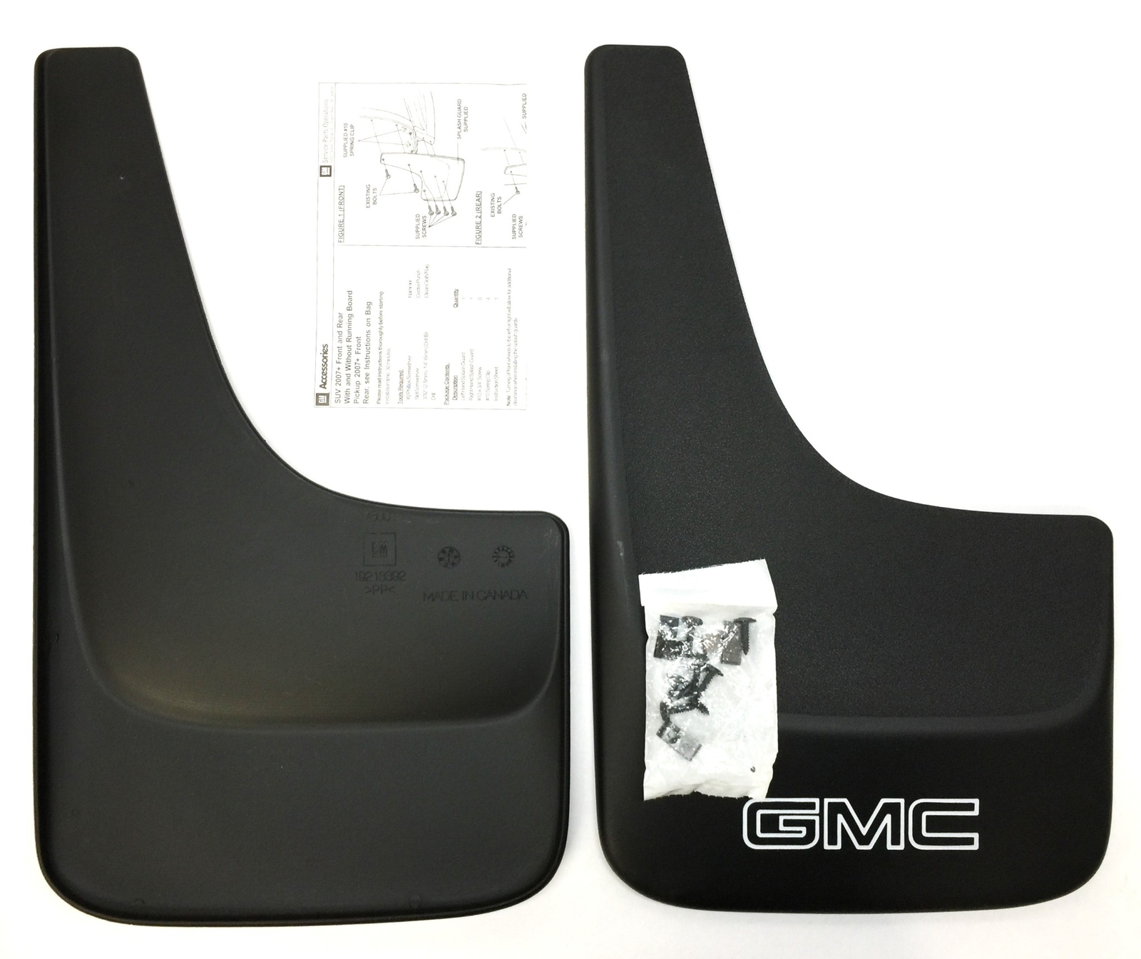 General Motors 'GMC' Mudflap Set 19213394 NOS | eBay