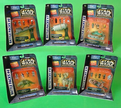 Star Wars - Micro Machines 💥Action Fleet💥(Battle packs #4 #6 #7 #8 #10 ...