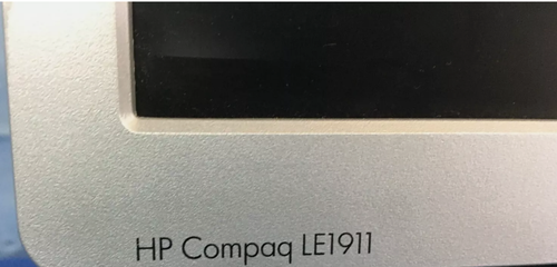 HP Compaq LE1911 19" LCD Monitor | eBay
