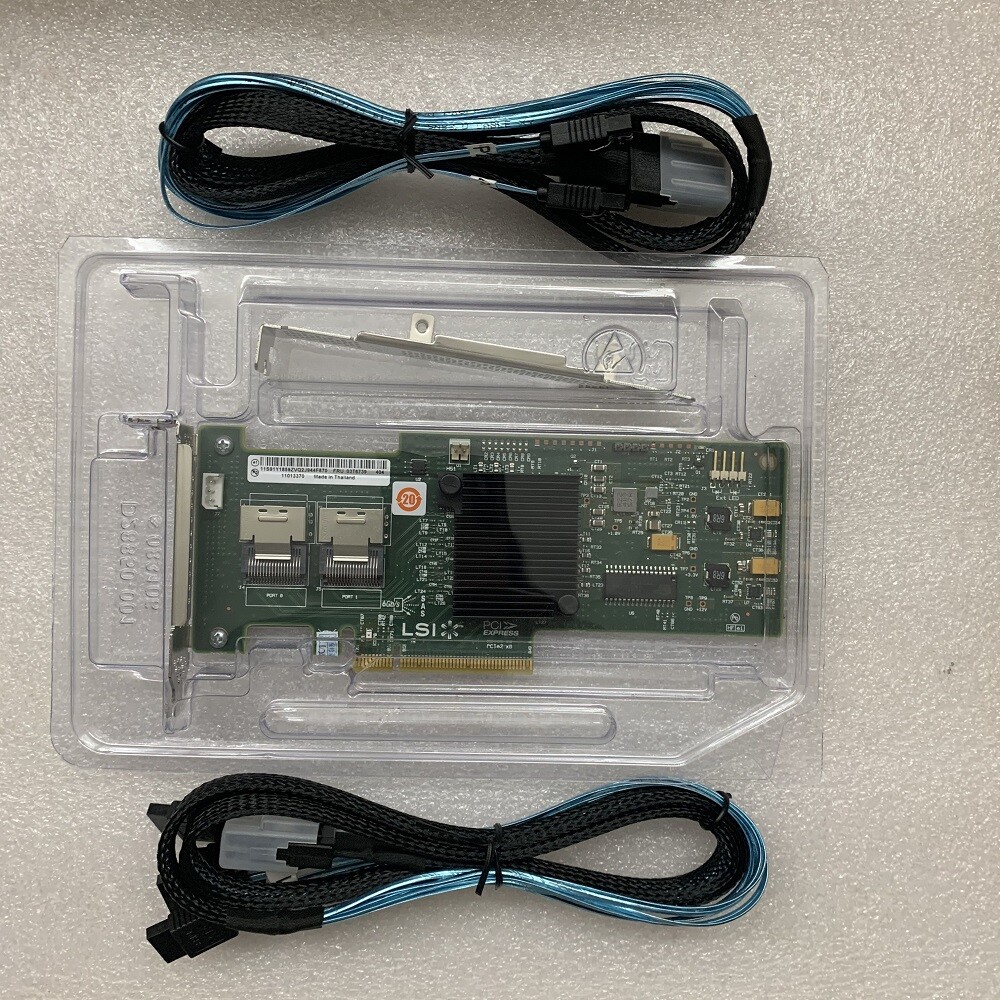 LSI 9240-8i FW 6Gbps HBA 9211-8i P20 IT ZFS FreeNAS unRAID 2X 8087 to ...