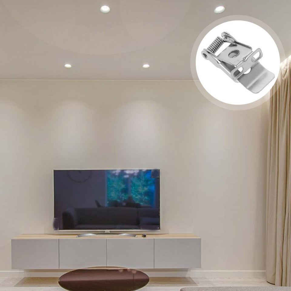 10 Pcs Spotlight Spring Buckle Downlight Retaining Clips Fixed for Lamp ...