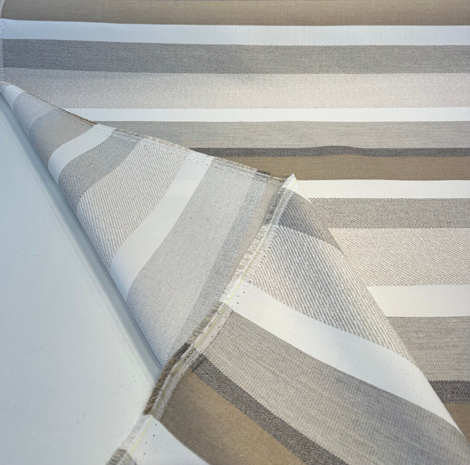 Sunbrella Anthem Dove Stripe Outdoor 44354-0002 Fabric By the yard | eBay