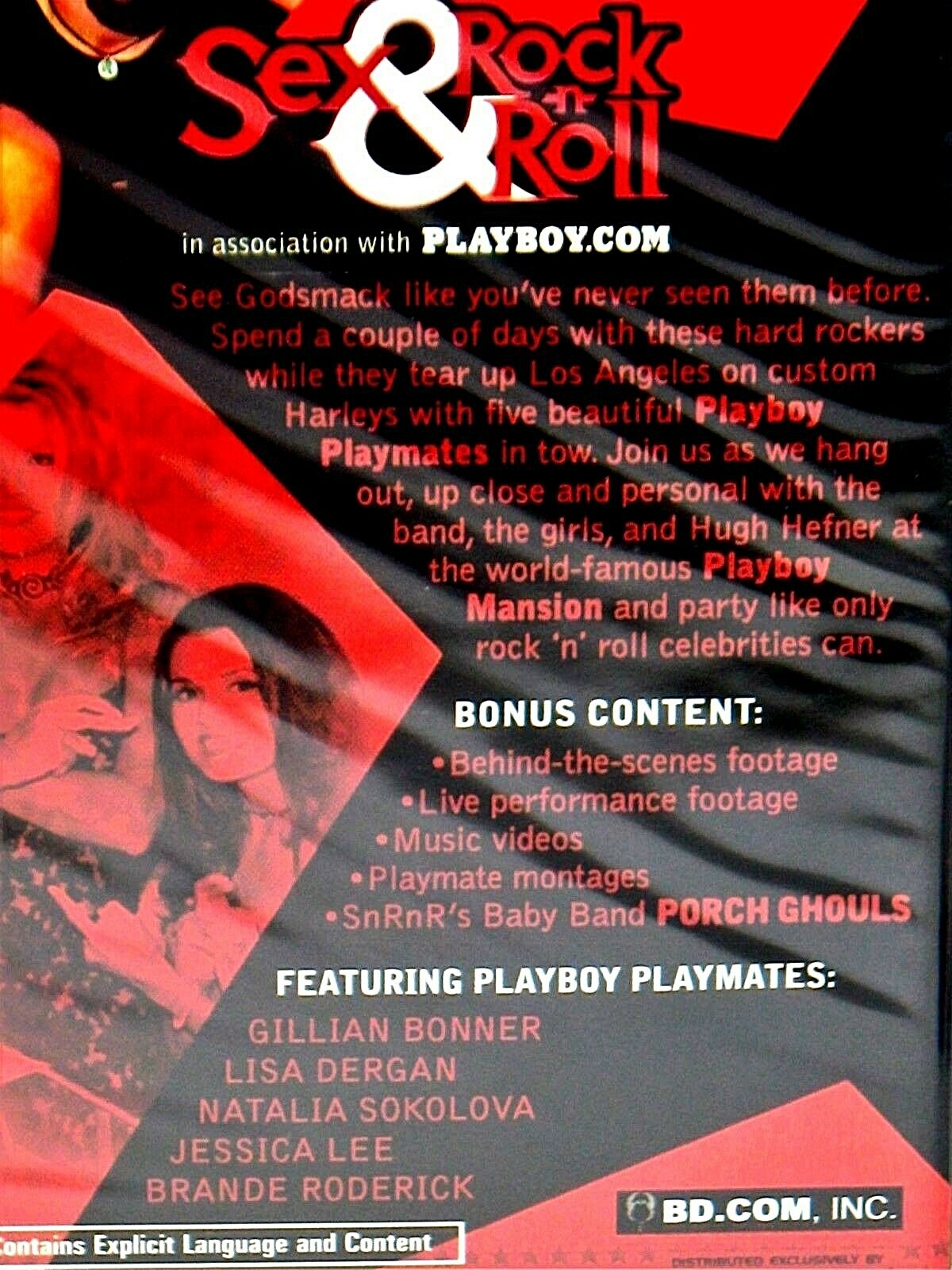 Godsmack, & ROCK N ROLL NEW! DVD, FREE SHIP, Playmates,CONCERT ...