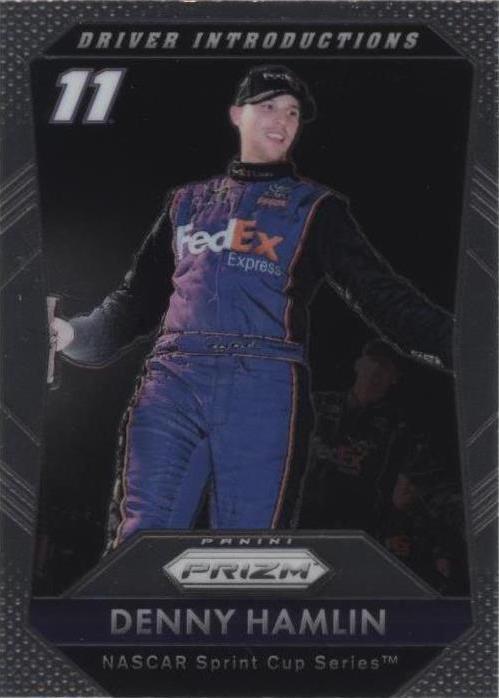2016 Panini Prizm NASCAR - Driver Introductions Denny Hamlin #74 for ...