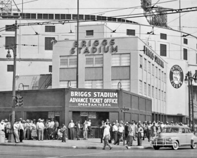 Detroit Tigers Briggs Stadium Navin Field 8x10 PHOTO PRINT | eBay