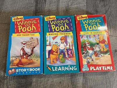 Disney Winnie The Pooh VHS Lot | eBay