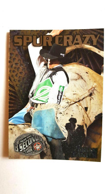 BRIAN CANTER #SC11 2009 PRESS PASS 8 SECONDS PRO BULL RIDING SPUR CRAZY ...