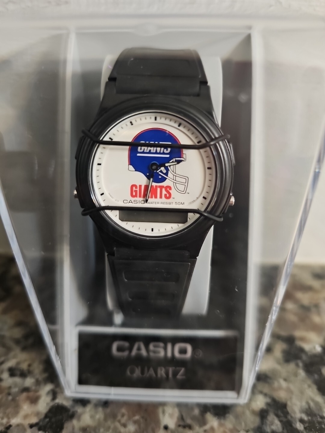 Vintage NY Giants Casio Watch NL02/308 NFL Football Japan | eBay