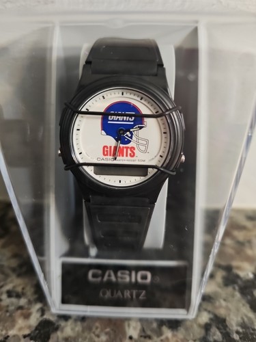 Vintage NY Giants Casio Watch NL02/308 NFL Football Japan | eBay