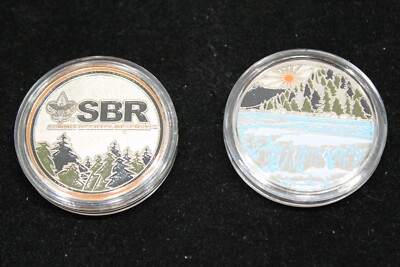 BOY SCOUTS SUMMIT BECHTEL RESERVE SBR COIN (Color Version) - BSA (Y5 ...