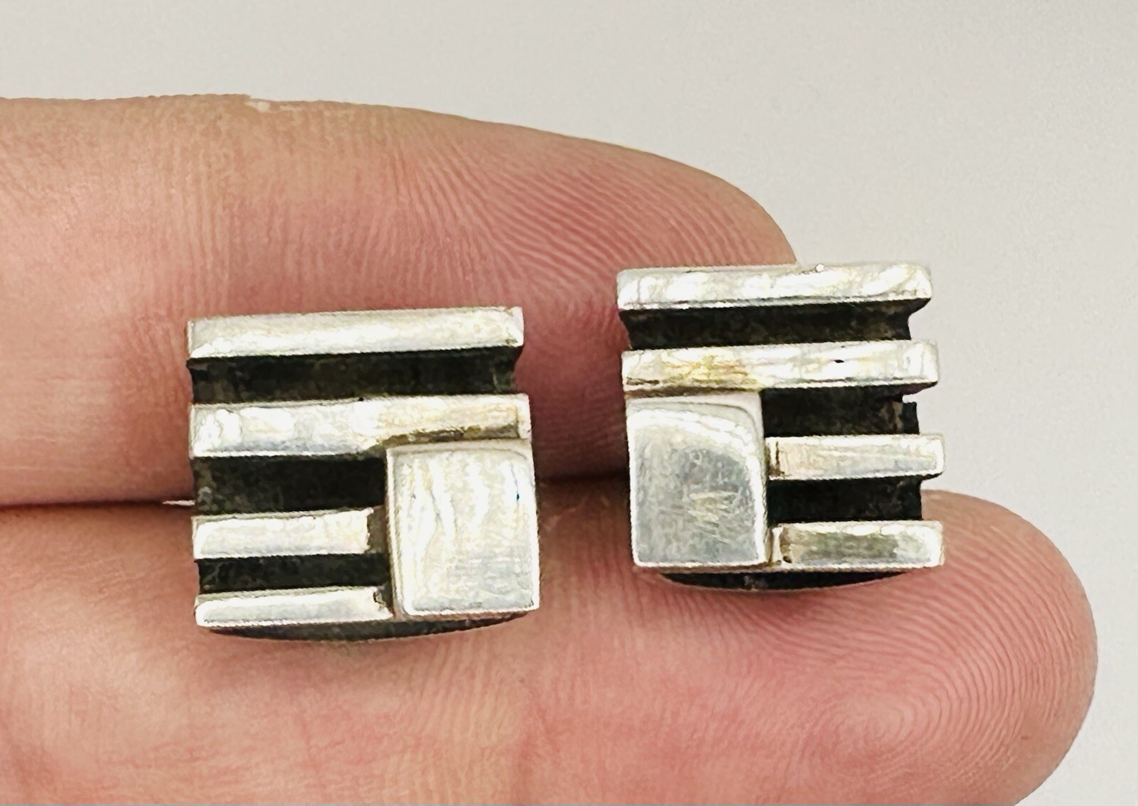 Rare PETER MACCHIARINI Signed Sterling Silver Moderni… - Gem
