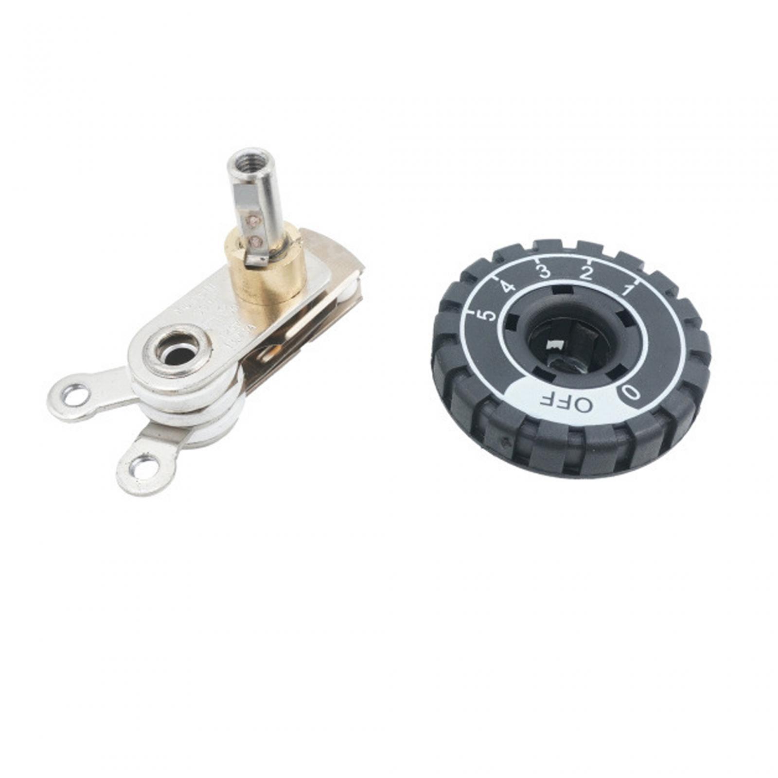 Steam Electric Iron Parts Thermostat Switch Knob Durable Temperature ...