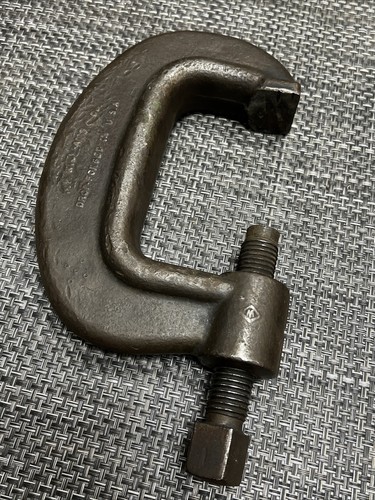 U.S.A 4" DROP FORGED ARMSTRONG No. 4 BRIDGE C-CLAMP HEAVY DUTY WELDING ...
