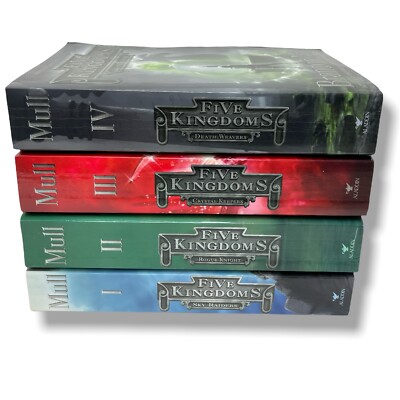 Brandon Mull Five Kingdoms Series Lot of 4 Books #1-4, 1 2 3 4 Soft ...
