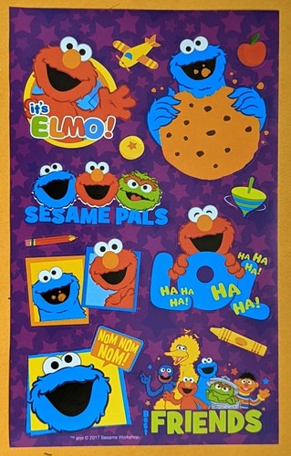 Sesame Street Stickers Sheet | eBay