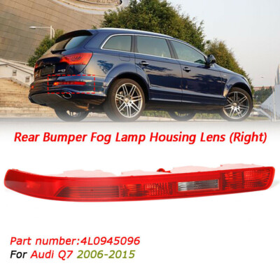 Rear Right Side Bumper Tail Light Reflector Lamp Red Lens For Audi Q7 ...