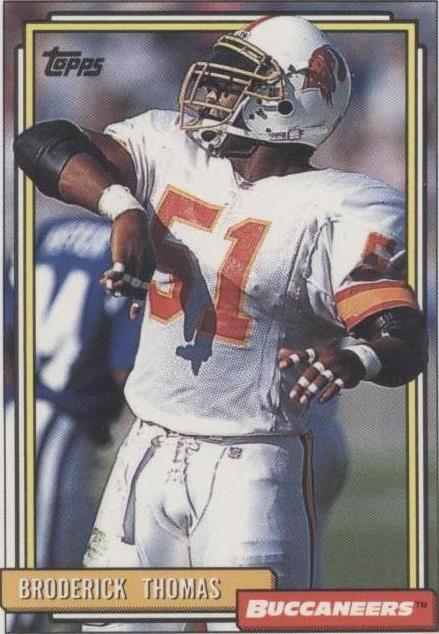 1992 Topps - #389 Broderick Thomas for sale online | eBay