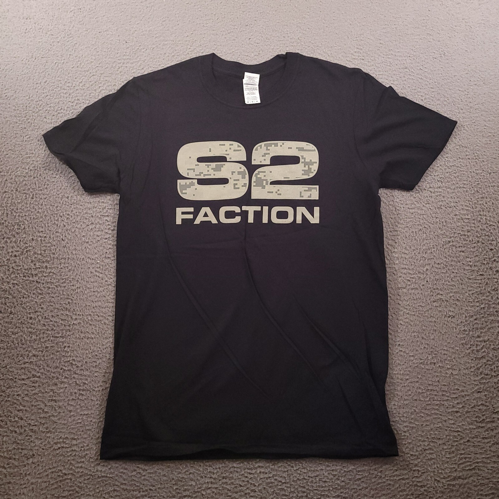 Supplement Superstores Shirt Men Medium Black S2 Faction Gym Meathead ...