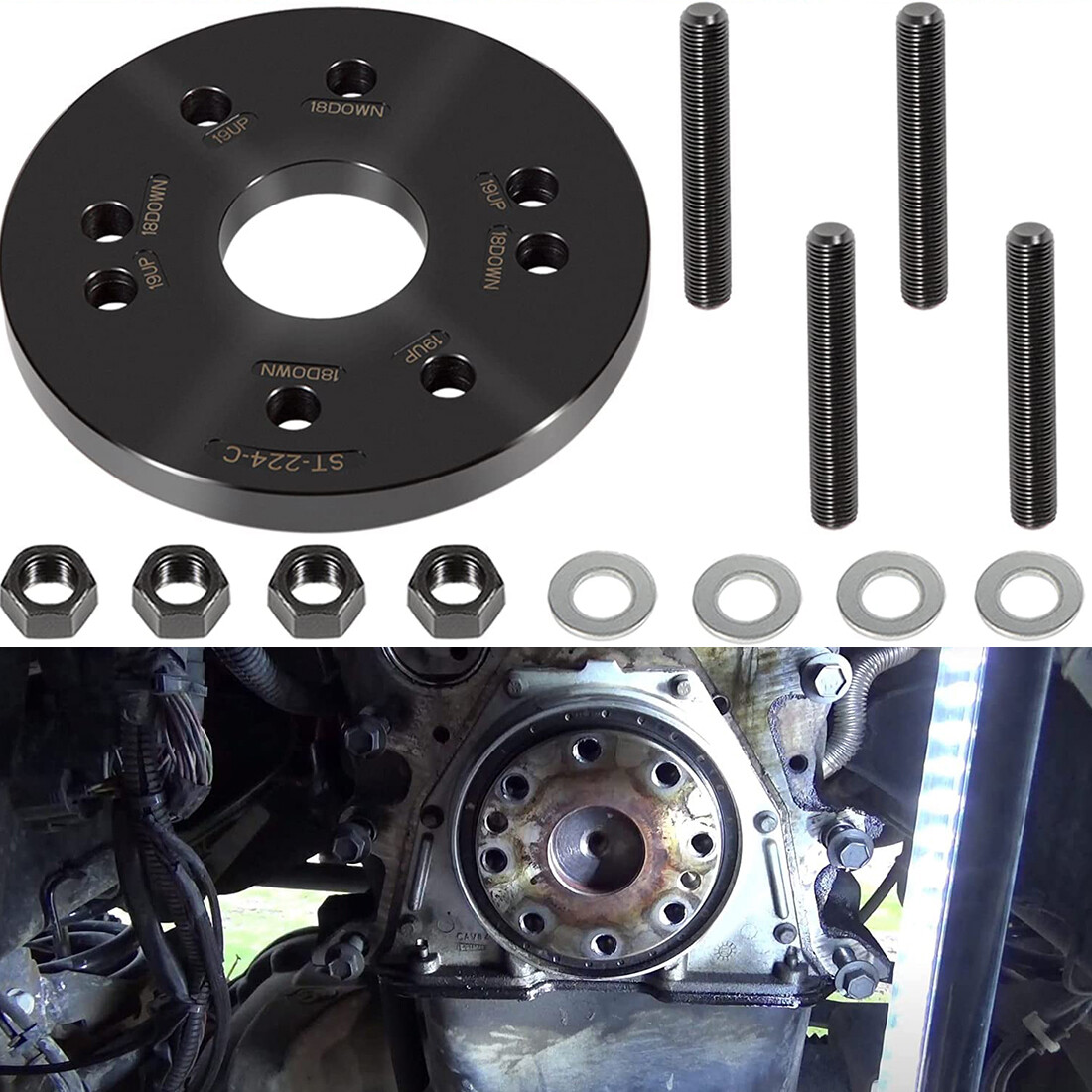 3824078 5395259 Rear Crankshaft Seal Installer ST224C For Paccar ...