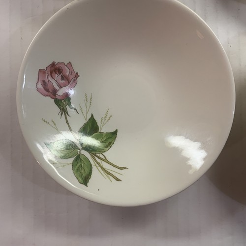 6 Knowles Tea Rose Fruit Desert Sauce Bowls 5.5” | eBay