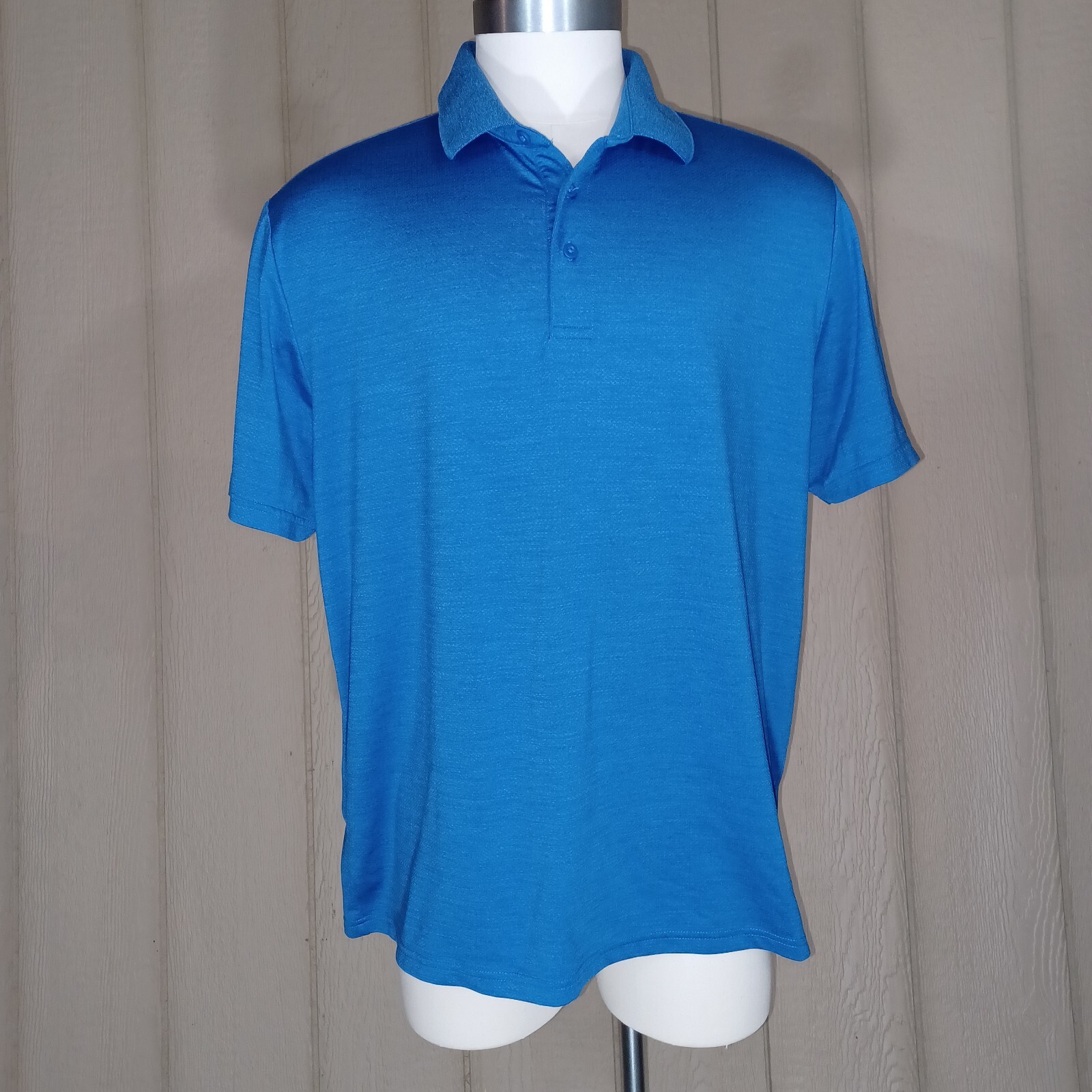 Members Mark Shirt Mens Extra Large Blue Athletic Rugby Golf Country ...