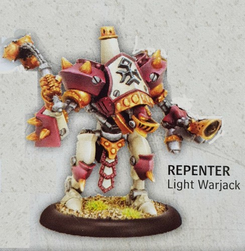 Warmachine Protectorate of Menoth Repenter Light Warjack *Plastic* | eBay