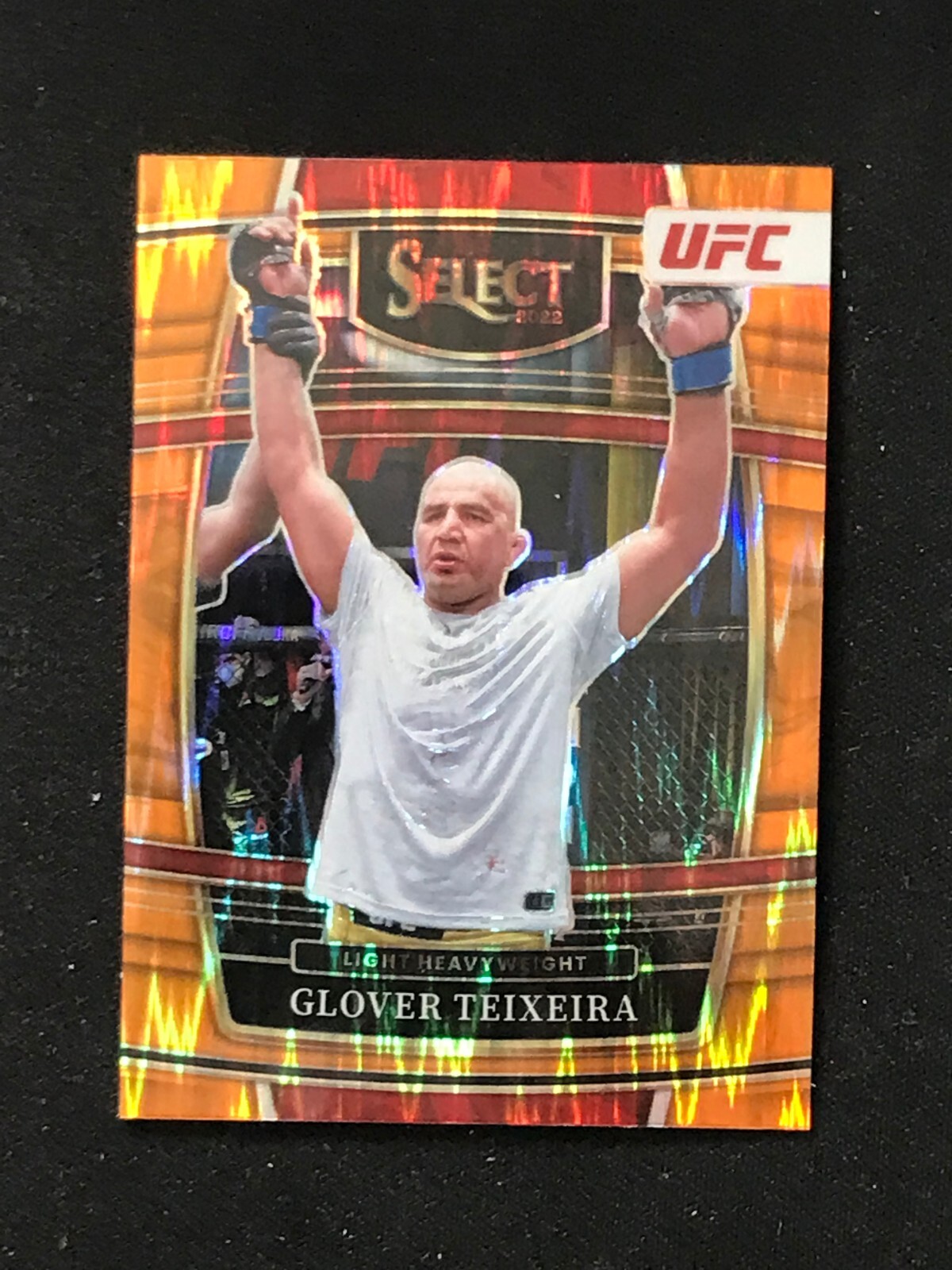 Glover Teixeira #17 - 2022 PANINI SELECT UFC -ORANGE FLASH PRIZM ...