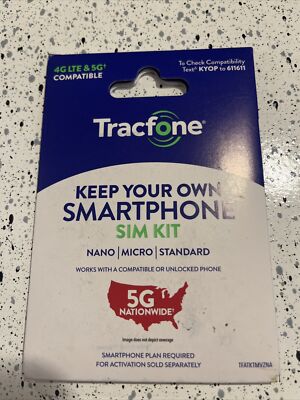 Tracfone Prepaid Sim Card Kit Universal Free Shipping.. | eBay