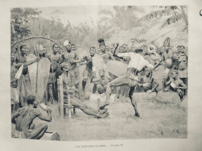 1894 CONGO EXECUTIONS 2 ANCIENT NEWSPAPERS | eBay