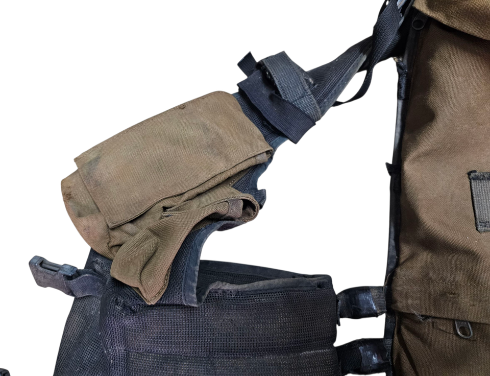 Genuine SADF SF South African Army M83 Nutria Brown Assault Vest ...