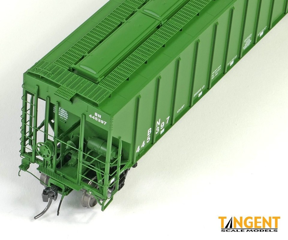Tangent HO Scale ~ PS4427 Covered Hopper ~ Burlington Northern #445341 ...