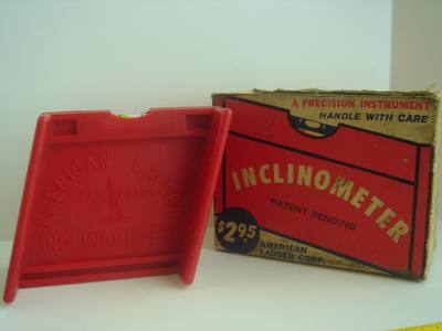 American Ladder Inclinometer Level Rare NOS VTG Tool Climb Safe ...