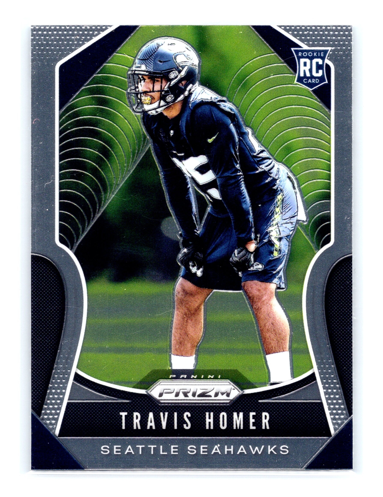 2019 Panini Prizm Football #340 Travis Homer Rookie RC Seattle Seahawks ...