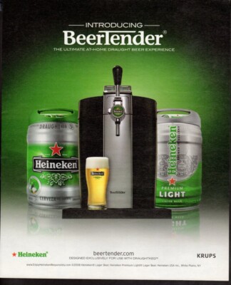 Vintage print ad advertisement Alcohol Heineken Lager introducing ...