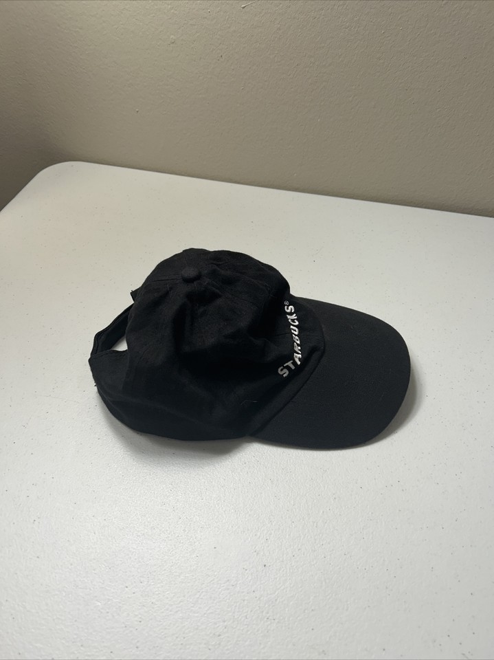 Starbucks Employee Adjustable Strap Black Hat | eBay