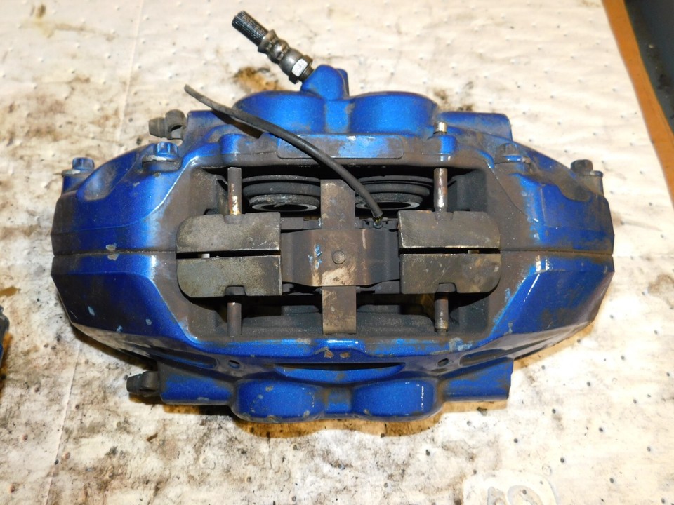 15-20 BMW F82 M4 M3 M2 Front & Rear Brake Calipers Set Blue Brembo ...