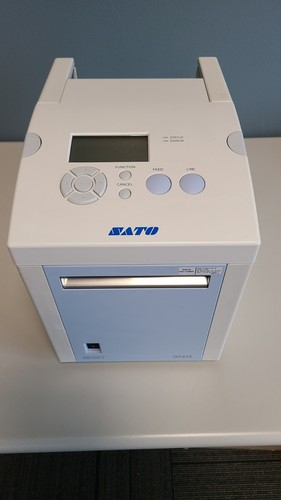 Sato GY412 Dual-Sided Printer Barely Used | eBay