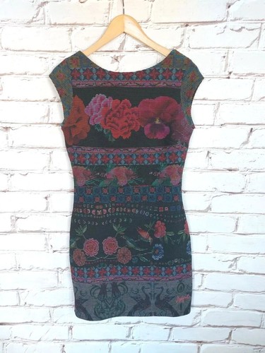 Robe femme Desigual Monroe taille M D36 robe fourreau motif floral ...