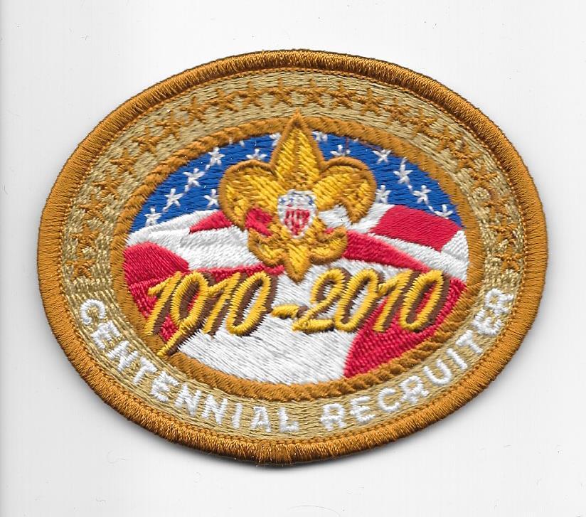 2010 Centennial Recruiter Patch Vintage Boy Scouts of America BSA | eBay
