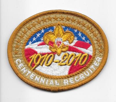 2010 Centennial Recruiter Patch Vintage Boy Scouts of America BSA | eBay