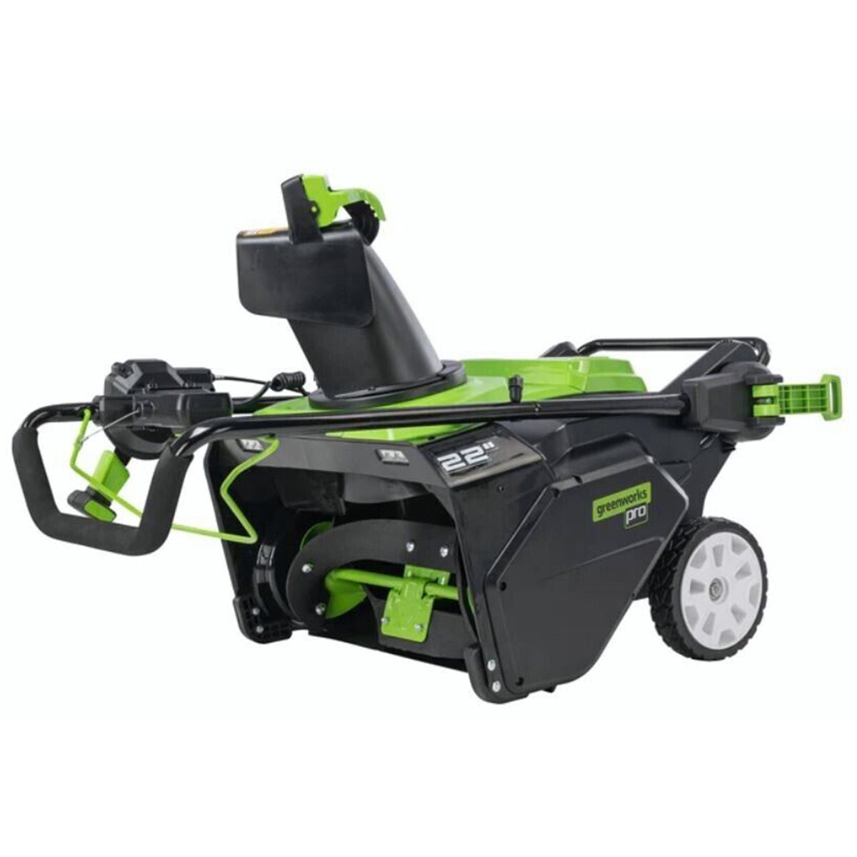 GreenWorks Pro 80V 22'' Snow Thrower with 4AH Battery and 4A Charger ...
