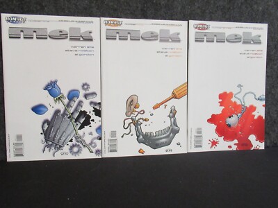Mek 1 2 3 lot/run Homage Comics Warren Ellis Steve Rolston Al Gordon | eBay