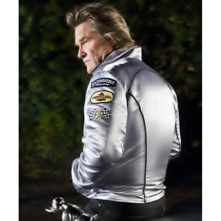 Death Proof Kurt Russell Stuntman Mike Costume Satin Jacket with ...