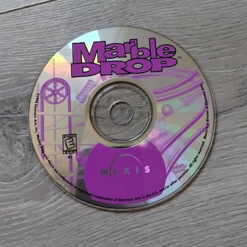 Marble Drop PC Game CD Rom 1997 Maxis Disc Only | eBay