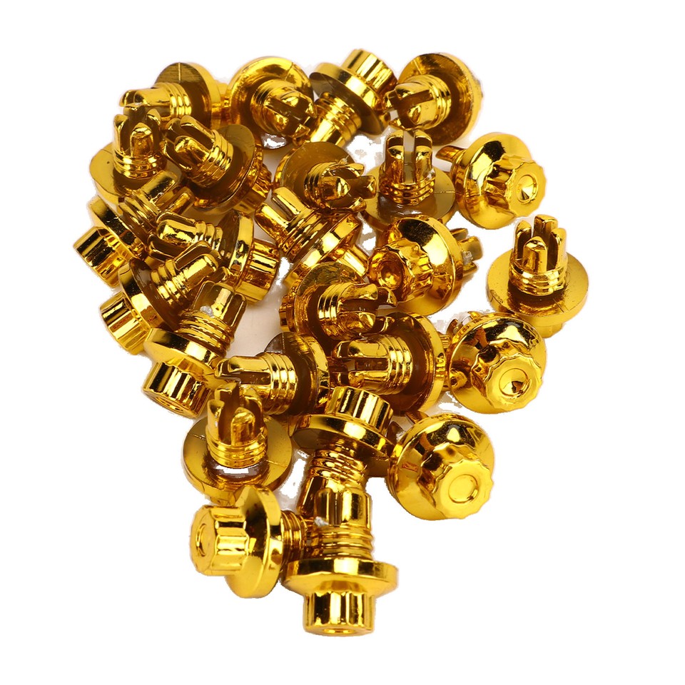 25pcs/lot Plastic Rim Lip Replacement Spike Wheel Rivets Nuts For Wheel ...