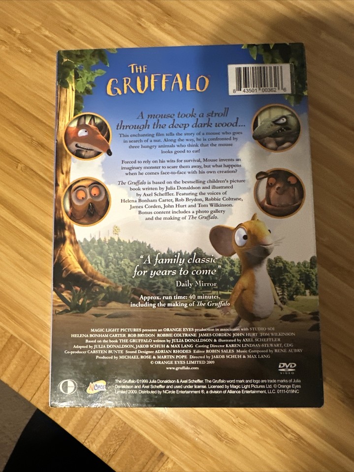 The Gruffalo (DVD, 2011) Brand New 843501003626| eBay