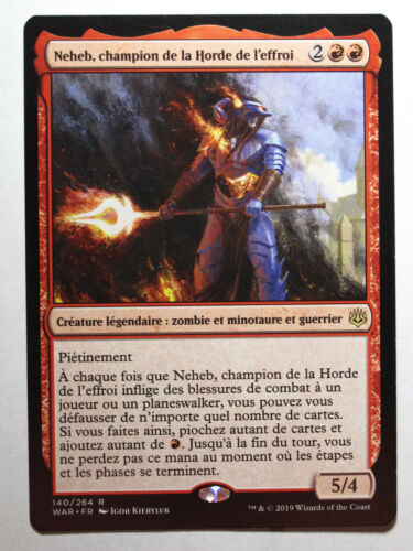 Neheb, champion de la Horde de l'effroi MTG Magic Francais EX | eBay