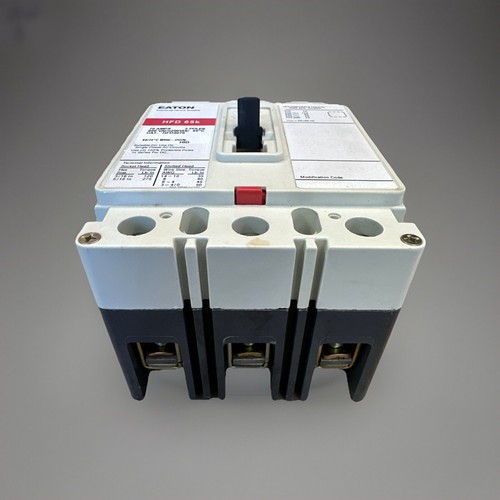 🔴Eaton HFD3070, 70A, 3P, 600v, Circuit Breaker, 65K‼️ | eBay