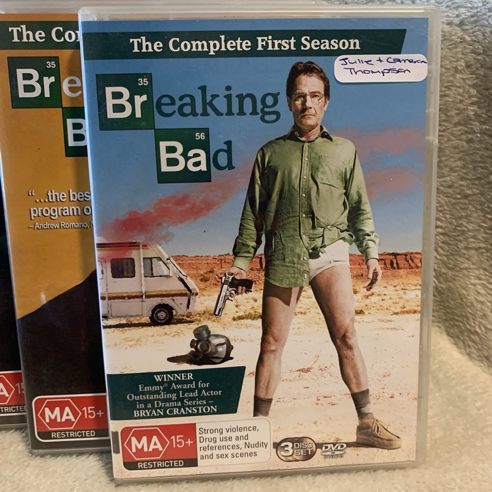 Breaking Bad Complete DVD TV Series Season 1 2 3 4 5 PAL Region 4 ...