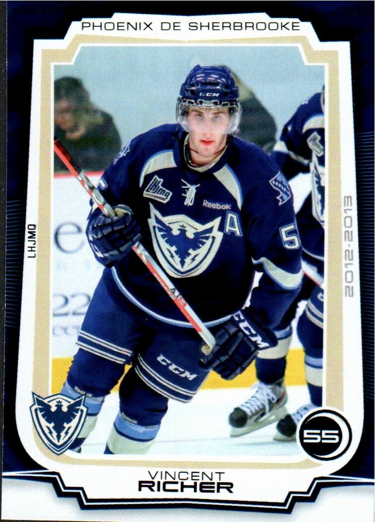 Vincent Richer 2012-13 Sherbrooke Phoenix | eBay